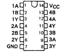 각 IC(4017,7408) 및 FND507의 각 핀에 해당하는 용도 : 네이버 블로그
