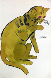Andy Warhol - 'Sam the Cat ' : 네이버 블로그
