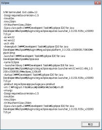 Eclipse JVM terminated. Exit code=13 해결 : 네이버 블로그