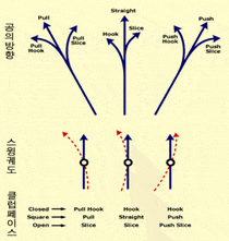 [PGA골프/ Ball Flight Law] '방향'의 결정요인 : 네이버 블로그