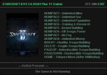 스타2 트레이너, Starcraft 2 Trainer, 스타크래프트2 트레이너 스타크래프트 버전 - 1.1.0.16561 ...