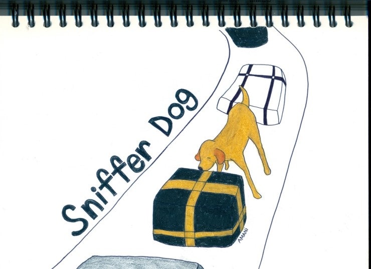 [그림영어 002] Sniffer Dog 이란? : 네이버 블로그