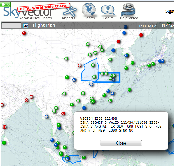 SkyVector 스카이벡터 비행경로 싸이트 : 네이버 블로그