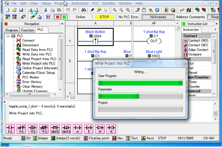 KOYO PLC 통신 케이블 自作, 접속 수순, Software 입니다. : 네이버 블로그