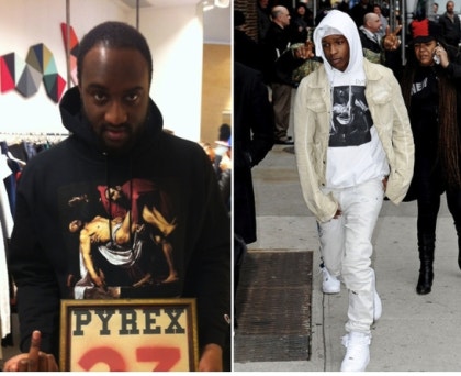 카니예 웨스트 파이렉스 Off White × Pyrex Vision × Virgil