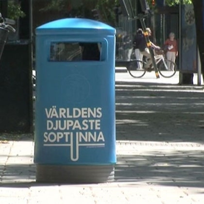 world's deepest bin