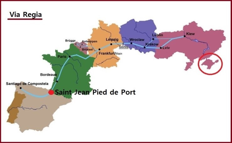 Via Imperii와 Via Regia 길의 개요 : 네이버 블로그