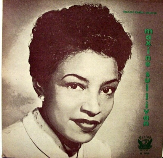 Maxine Sullivan(맥신 설리반, singer) : 네이버 블로그