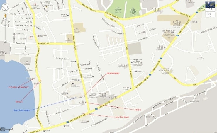 [괌 태교여행] 괌 여행지도 맛집지도 총집합~ : 네이버 블로그