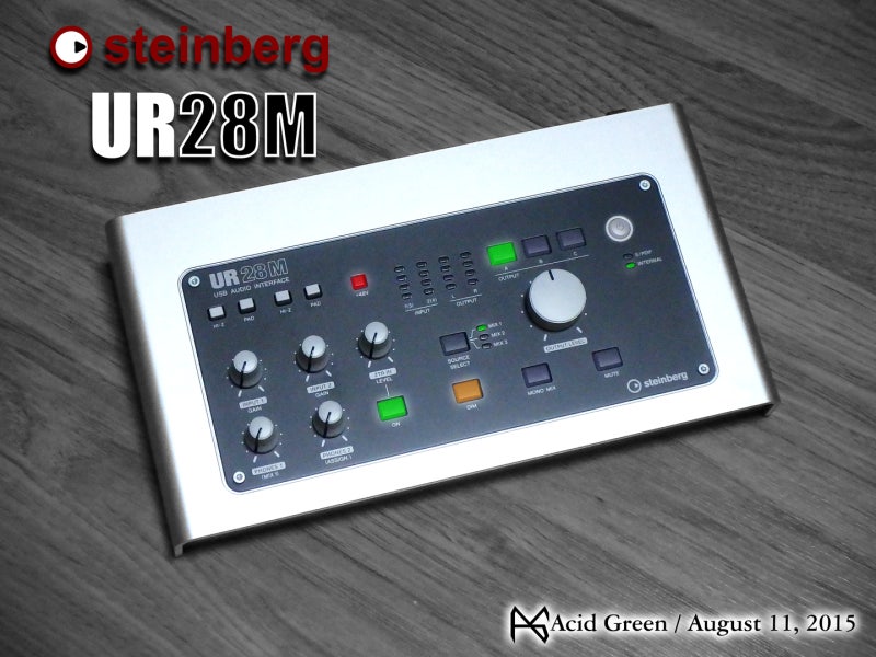 [Audio Interface] Steinberg UR28M : 네이버 블로그
