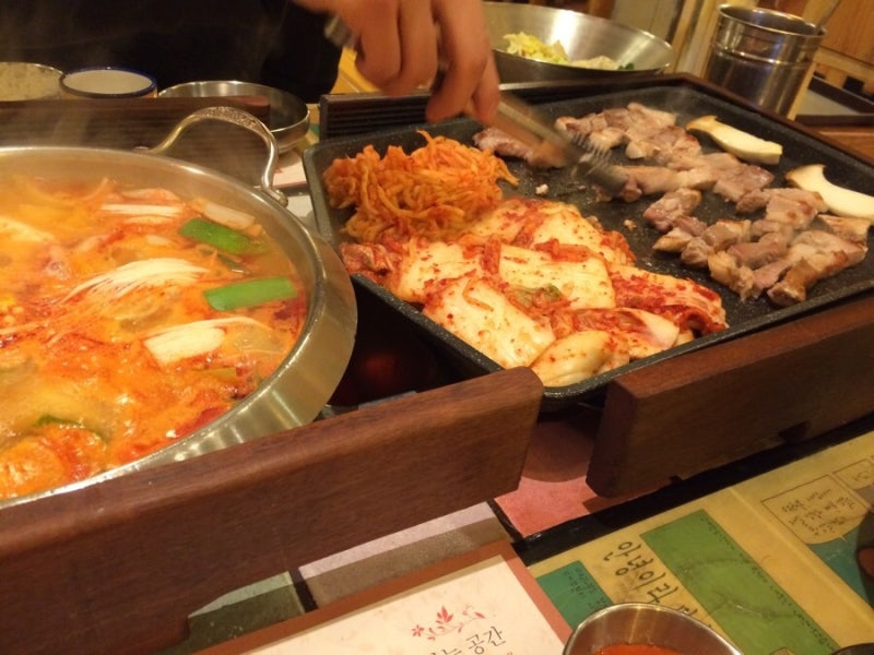 수원 회식장소추천 오월의꽃수저완전 푸짐해요 배가 빵빵 ♥︎ 네이버 블로그