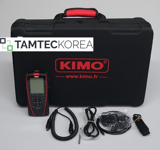 KIMO MP210 다기능 압력계, 차압계, 풍속계, 풍량계, 풍압계, 정압계, 피토관, 피토관 풍속계, 피토관 풍량계 ...