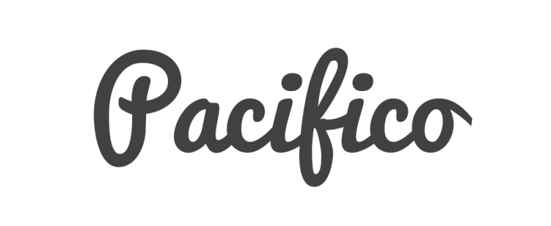 Pacifico 영문 필기체 상업용 무료 폰트 : 네이버 블로그