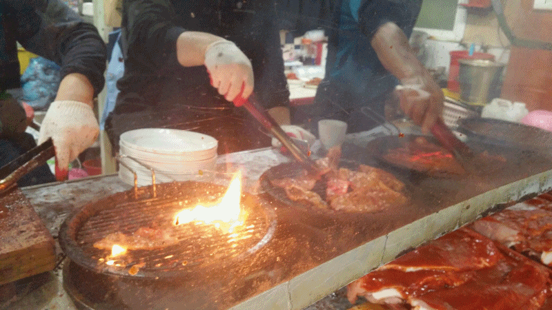 전주 맛집 진미집연탄불고기김밥고기쌈 네이버 블로그