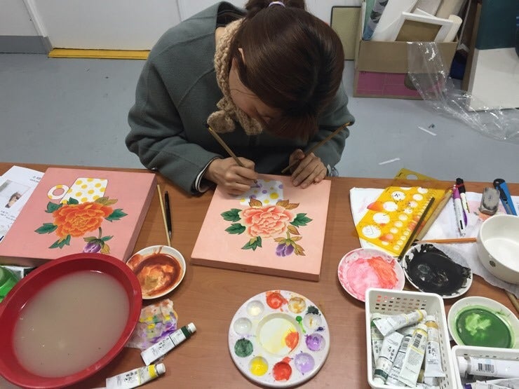 민화원데이클래스부산취미미술부산민화민화배우기모던민화현대민화연산동화실부산화실 네이버 블로그