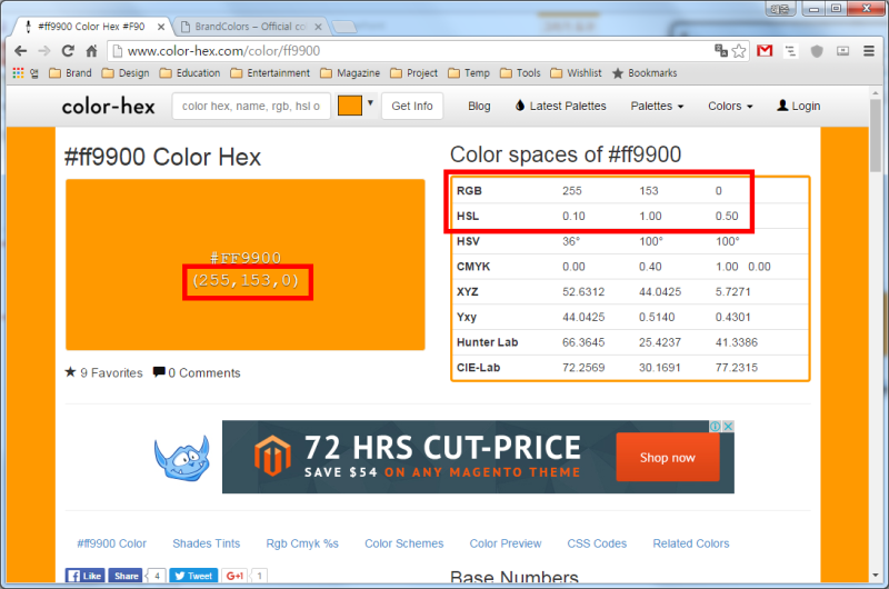 HEX 컬러 값을 RGB, HSL값으로 바꾸는 방법 - 파워포인트에 HEX 컬러 값 넣기 : 네이버 블로그