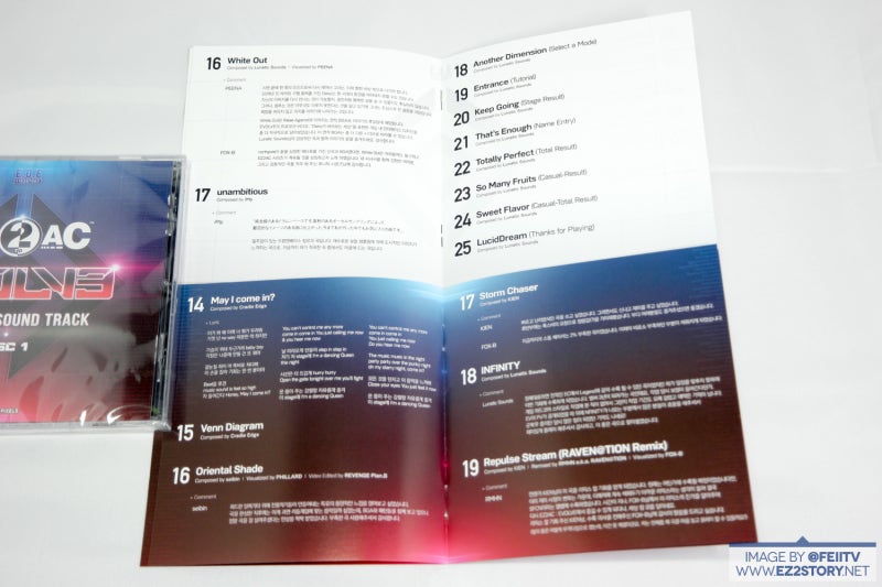 SQUARE PIXELS의 두 번째 사운드 트랙 / EZ2AC : EV OST : 네이버 블로그