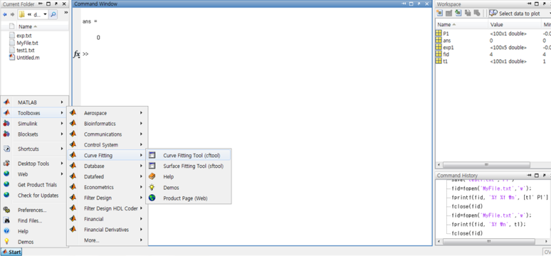 [14] MATLAB Curve Fitting Toolbox : 네이버 블로그