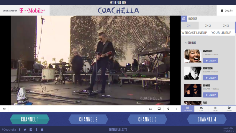 Coachella 2016 생중계 : 네이버 블로그