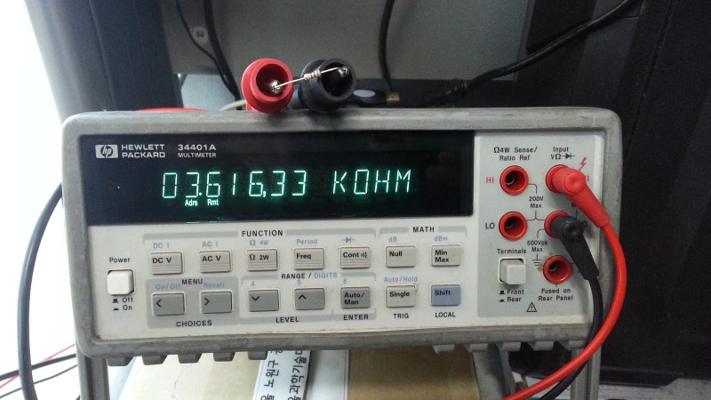 Agilent 34401A(HP 34401A) GPIO Communication using keithley KUSB-288B ...
