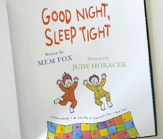 너서리라임/마더구스 동화책 Good Night, Sleep Tight -by Mem Fox : 네이버 블로그