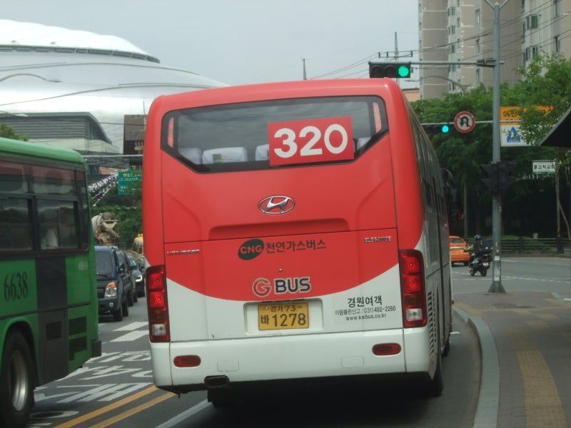 경원여객 320번 현대 유니버스 스페이스 엘레강스 Cng 1278호2015년식 네이버 블로그