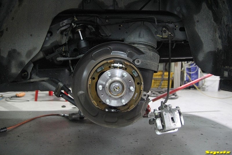 모하비튜닝 메간레이싱 Mr 3 일체형서스펜션 랩스rebs플로팅 만도4p 브레이크 리어확장디스크 업그레이드 작업 네이버 블로그