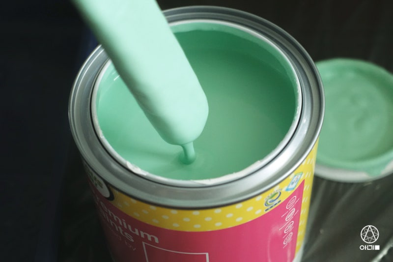 Diy 트레이 만들기 친환경페인트 팬톤페인트 셀프페인팅으로 나만의 바둑판 트레이 만드는 법 By 안김 네이버 블로그