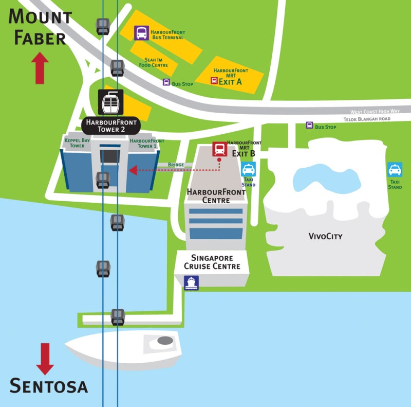 싱가포르, 페이버 피크 케이블카(Faber Peak) : 네이버 블로그