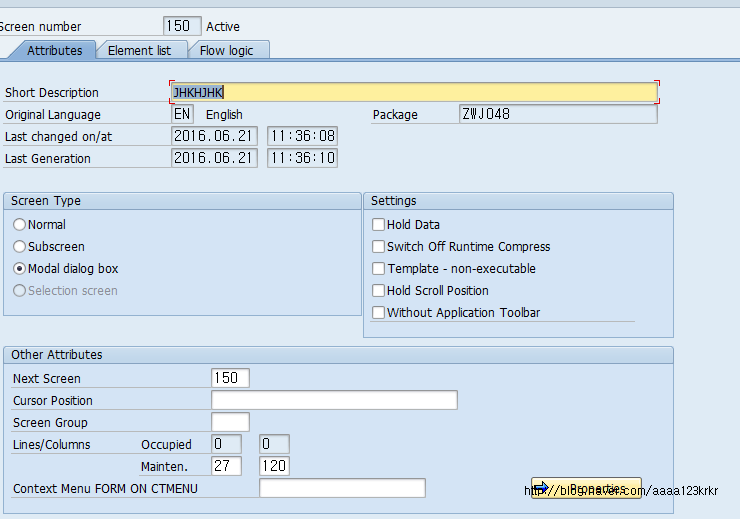 ABAP 아밥 : SUBSCREEN 만들기. : 네이버 블로그