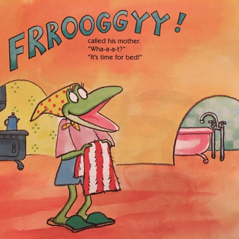 Froggy Goes To Bed //"프로기" 영어원서 리뷰 => 세상에서 제일 착한 엄마는 바로 프로기 엄마인가 보다 ...