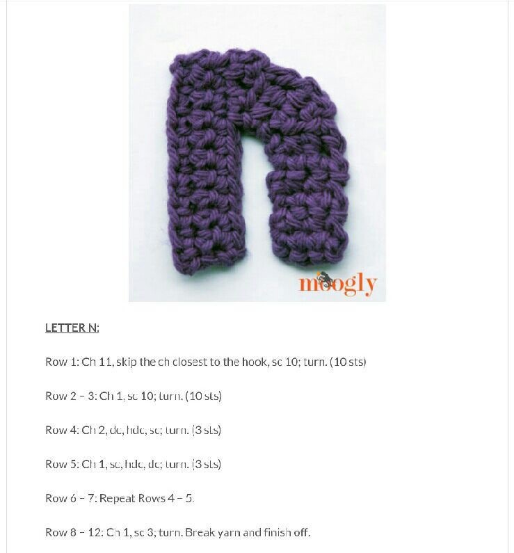 코바늘뜨기 알파벳 Crochet lowercase alphabet : 네이버 블로그
