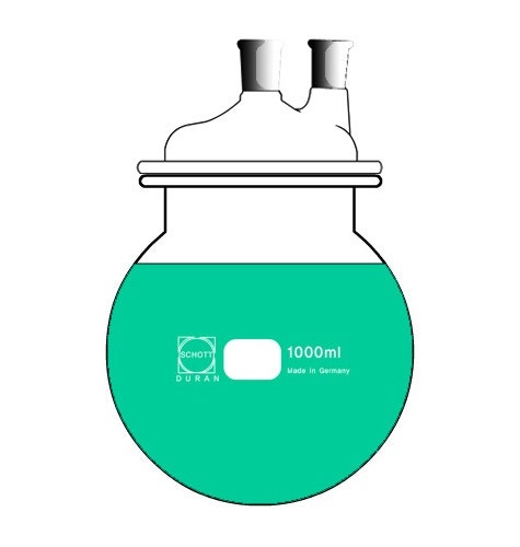 RF1060 2구 플라스크형 반응조 셋트 2Necks Reaction flask, Round bottom flask type ...