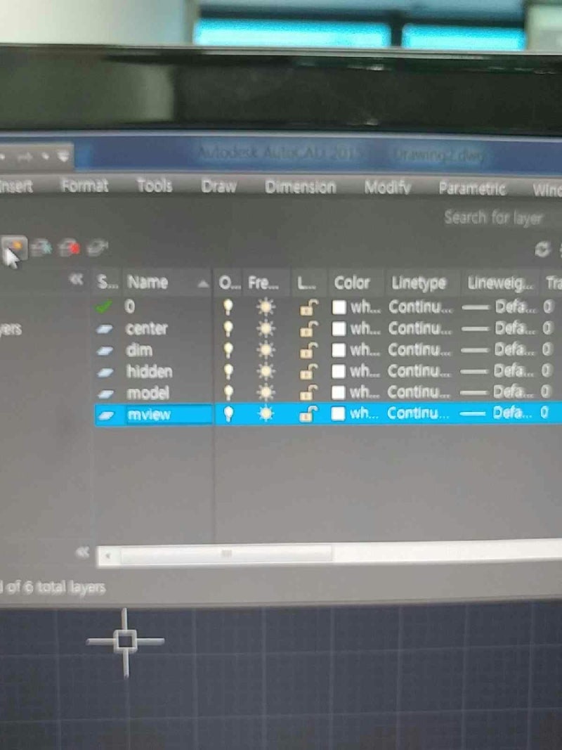 오토캐드 레이어 만들기 Autocad Layer 네이버 블로그