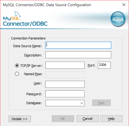 MySQL ODBC 연결 : 네이버 블로그