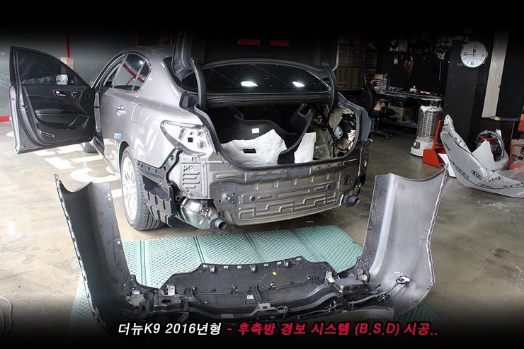 K9 후측방 경보 시스템.. 더뉴K9 BSD 순정튜닝.. : 네이버 블로그