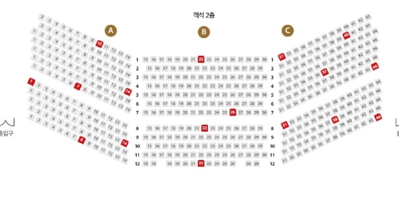 샤롯데씨어터좌석and시야and위치 네이버 블로그