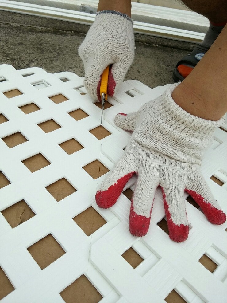셀프 테라스 울타리 만들기 래티스울타리 방부목화분 옥상 울타리 플랜트박스 래티스화분 파티션화분 네이버 블로그