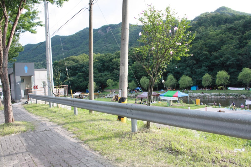 대전 물놀이 캠핑할수 있는 도심속 냇가 In 낭월동 초지공원 네이버 블로그