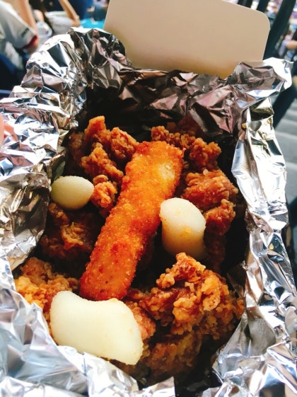 잠실맛집 잠실야구장 치킨 야구에한맺힌닭 간장맛 메뉴가격안내 네이버 블로그