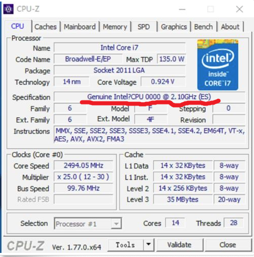 INTEL XEON CPU - ES / QS / RETAIL CPU란 무엇인가? : 네이버 블로그