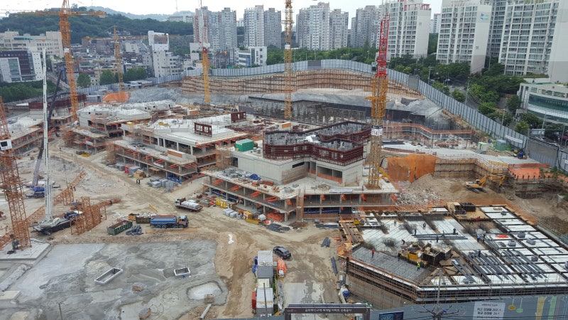 금호15구역 이편한세상 신금호 파크힐스 재개발 공사 현장 탐방 네이버 블로그