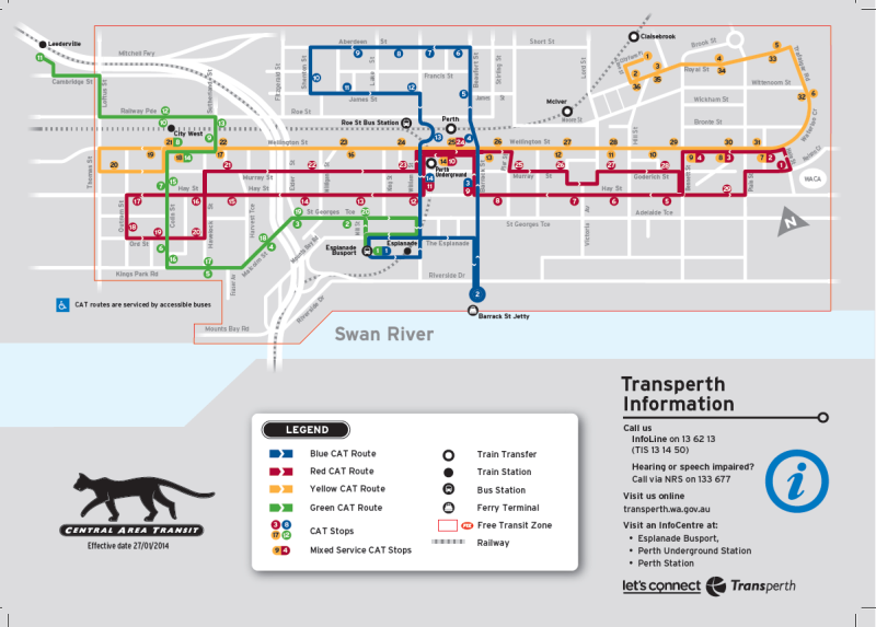 [호주/퍼스 교통정보] 퍼스에서 대중교통 이용하기 : 네이버 블로그