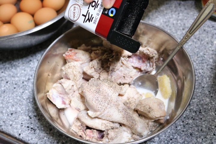맛있는 후라이드 치킨 만들기, 홈메이드 치킨 만드는법, 황금레시피 : 네이버 블로그