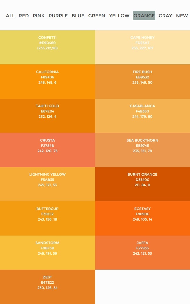 Best Flat Colors : 네이버 블로그