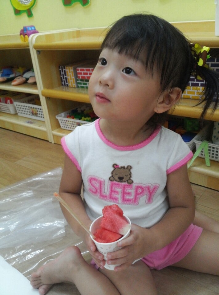 엄마표 오감놀이 커다란 수박놀이 ♪ 재능기부 In 리틀비젼 어린이집 네이버 블로그