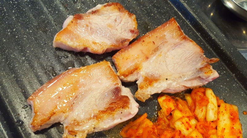 정왕동 김치찌개 백채김치찌개와 생고기 네이버 블로그