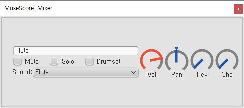 [MuseScore 강좌]12. 믹서(Mixer) : 네이버 블로그