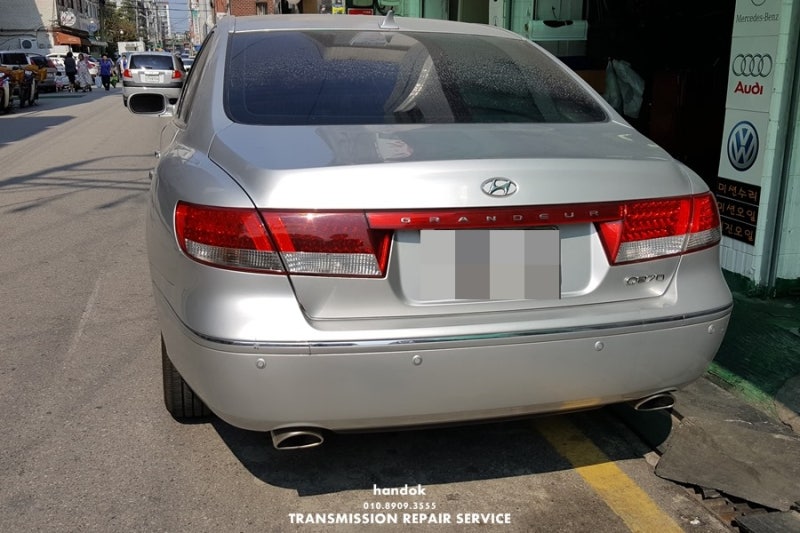 현대자동차 그랜저tg 오토미션수리, p0741 토크컨버터 댐퍼클러치 엔진경고등 고장코드, 변속충격 덜컹거림 자동변속기 수리 ...