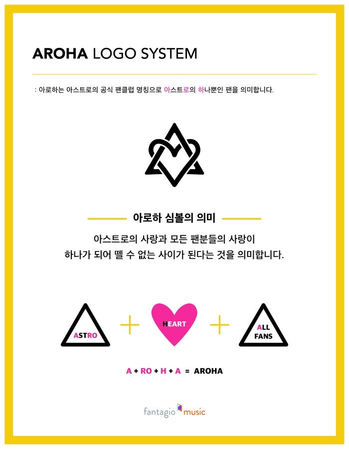 [ASTRO] 아로하(AROHA) 공식 1기 모집/아로하(AROHA)로고 탄생 스토리 : 네이버 블로그
